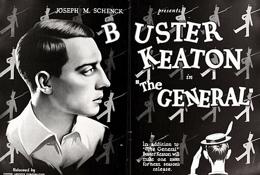 The General 1926 Buster Keaton Cover