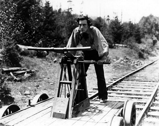 Classic movie The General from 1926 - Buster Keaton
