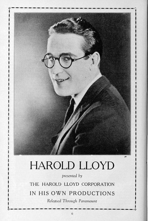 Biography of Harold Lloyd - Movies, quotes and analysis of his style