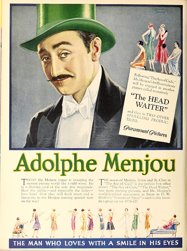 Adolphe Menjou - Biography and career overview - All his movies