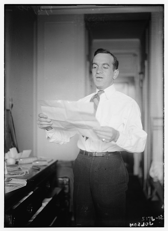 Al Jolson - Biography and acting career - His movies, quotes, awards