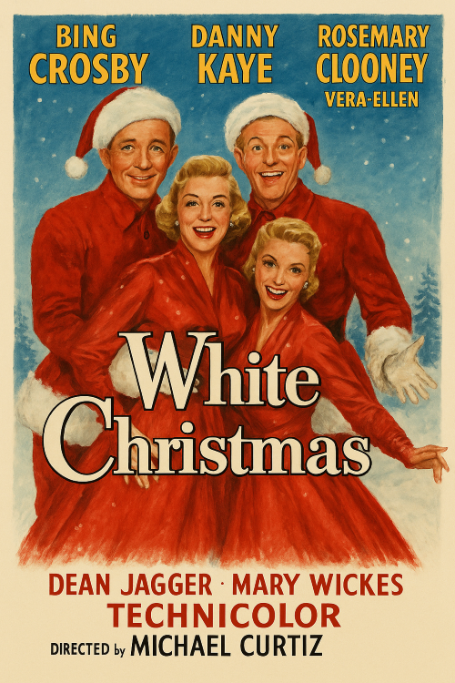 White Christmas - 1954 - Summary and analysis - Cast and scenes